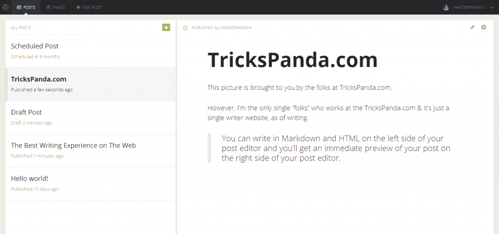 Bring The Ghost Admin Panel Into WordPress Using Gust Plugin - Tricks Panda
