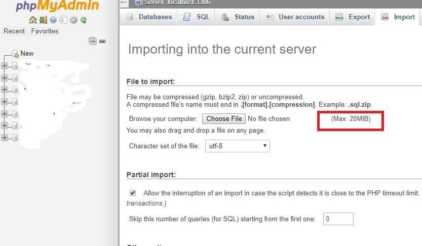 How To Increase PhpMyAdmin Import File Size By Editing Php ini File 